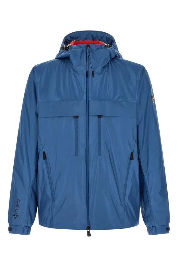 Moncler Technical Ripstop Windbreaker - Blue