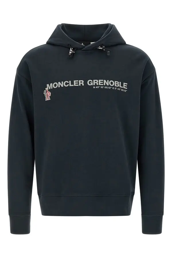 Moncler Hoodie 'logo - Blue