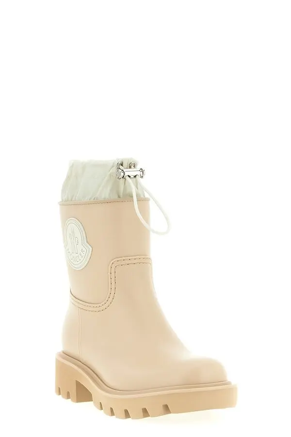 Moncler Rain Boots With Drawstring Detail