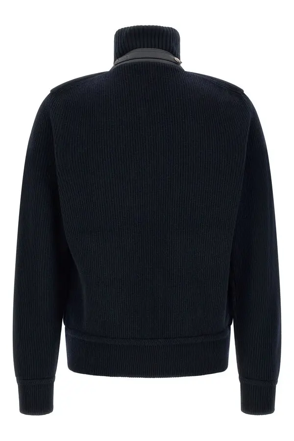 TOM FORD Knit Jacket With Quilted Panel