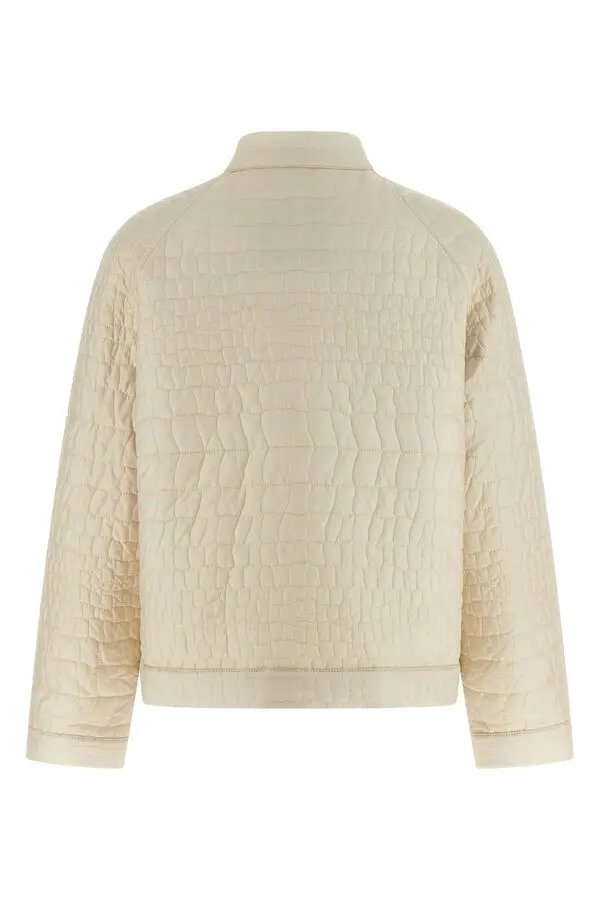 Moncler Puffer Jacket With Geometric Quilting