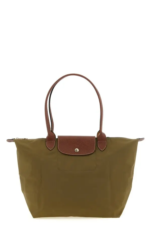 Longchamp L Le Pliage Original' Shoulder Bag In Olive