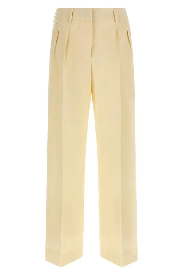 Moncler Tailored Trousers With Front Pleats