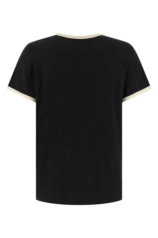 Moncler T-shirt With Contrasting Trims