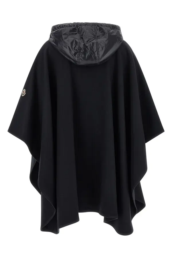 Moncler Two-material Cape