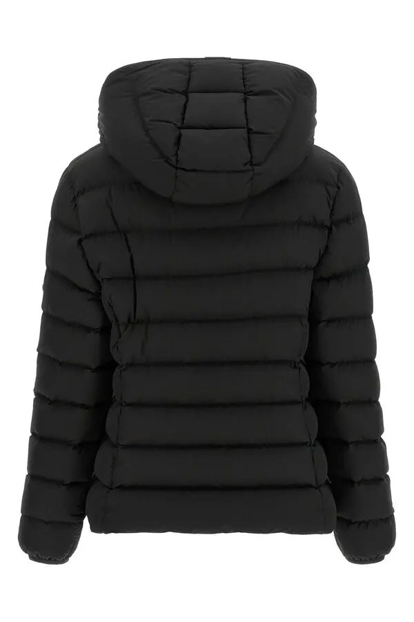 Moncler Puffer Jacket With Logo Trim