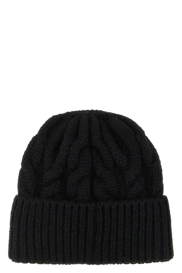 Moncler Logo Patch Beanie