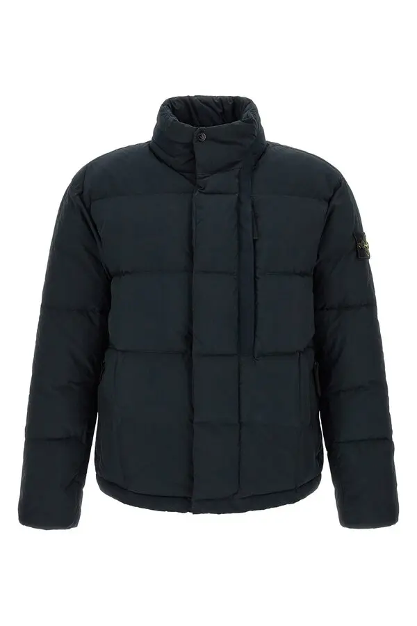 Stone Island Rds Down Padded Jacket With Compass Badge