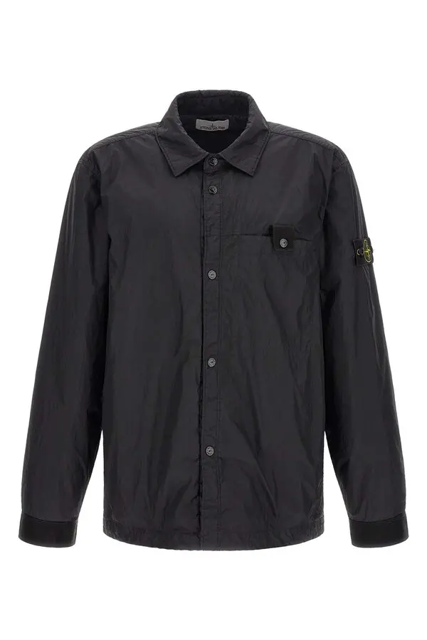 Stone Island Q100022' Jacket - Black