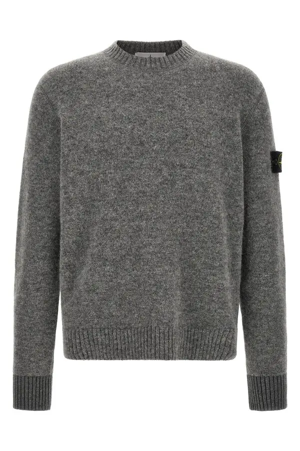 Stone Island Crewneck Sweater '5100050' With Compass Badge