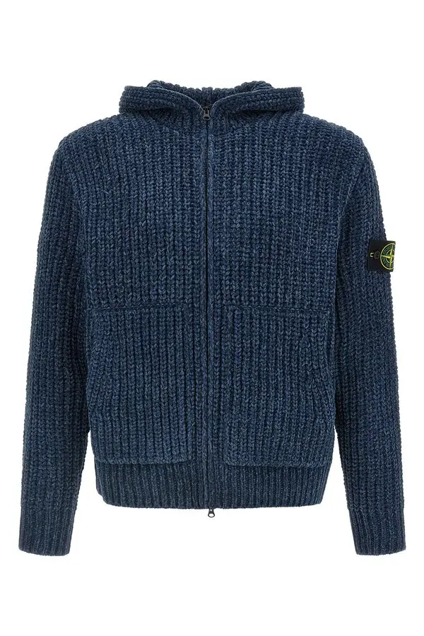 Stone Island Cardigan '5100065 - Blue