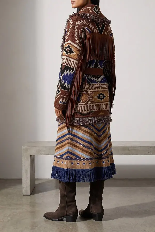 Alanui Cardigan 'the Amazing Journey