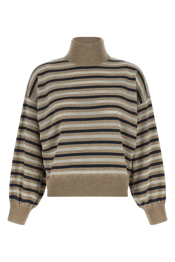 Brunello Cucinelli Sparkling Stripes' Sweater