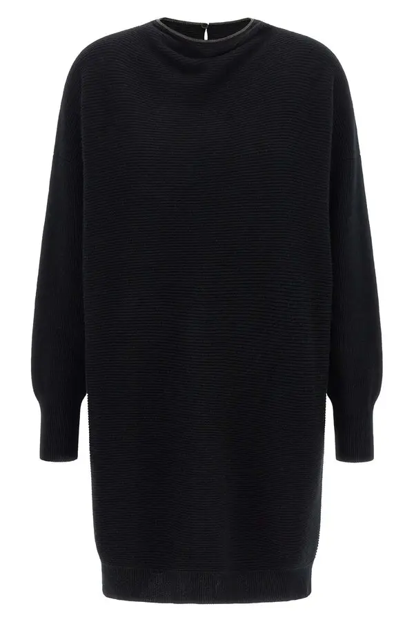Brunello Cucinelli Precious Collar' Dress