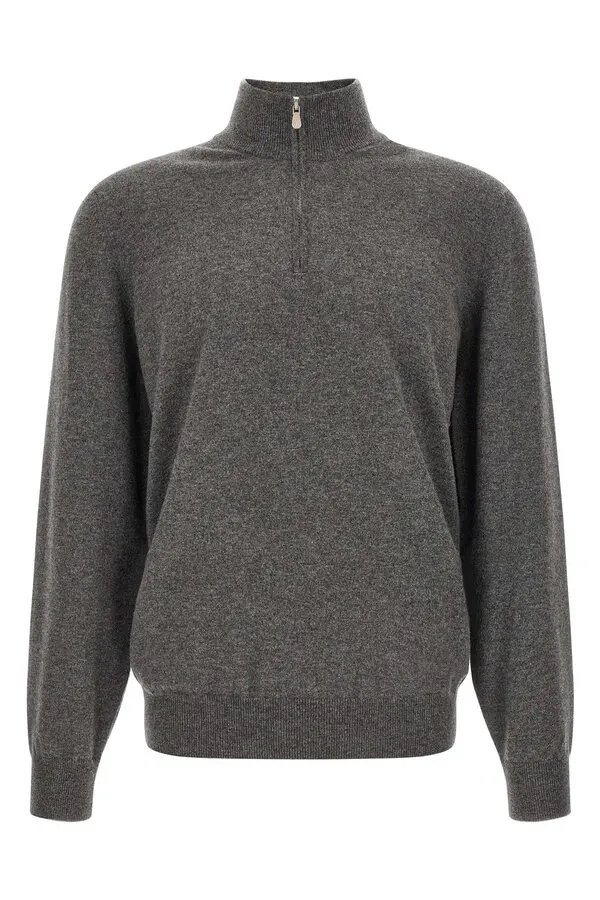 Brunello Cucinelli Half-zip Cashmere Sweater