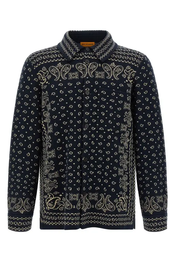 Guest In Residence Wild Rag Shirt - Blue