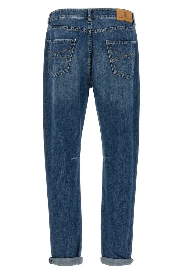 Brunello Cucinelli Leisure Fit Denim Trousers