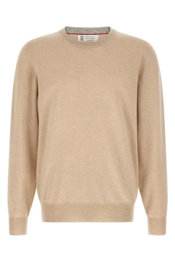 Brunello Cucinelli Cashmere Sweater - Beige