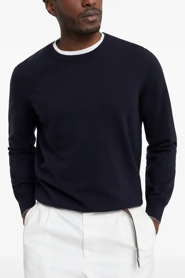 Brunello Cucinelli Pure Cashmere Crewneck Sweater