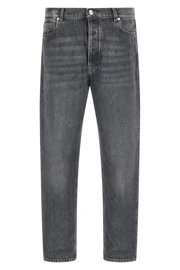 Brunello Cucinelli Jeans Denim Greyscale