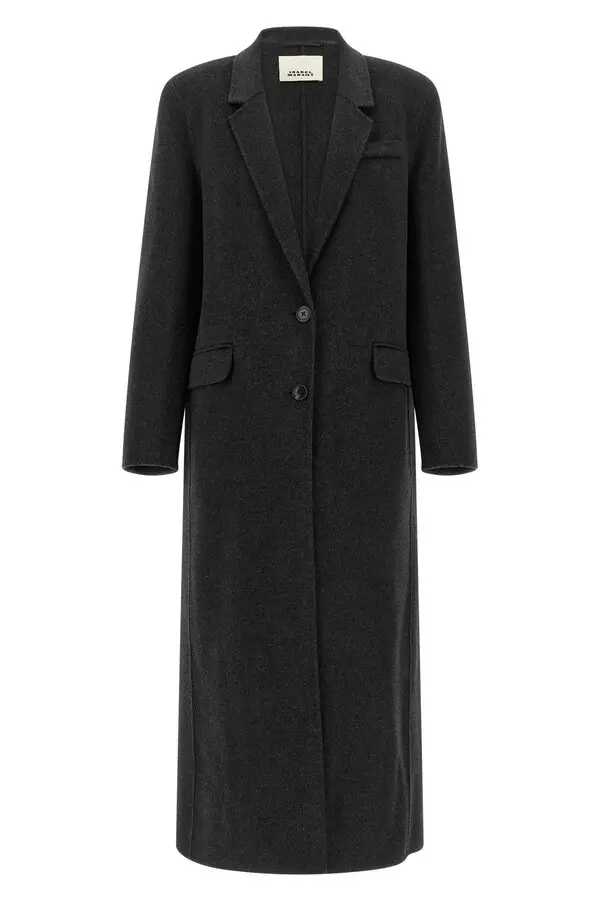 Isabel Marant Étoile Chelsea' Coat - Gray