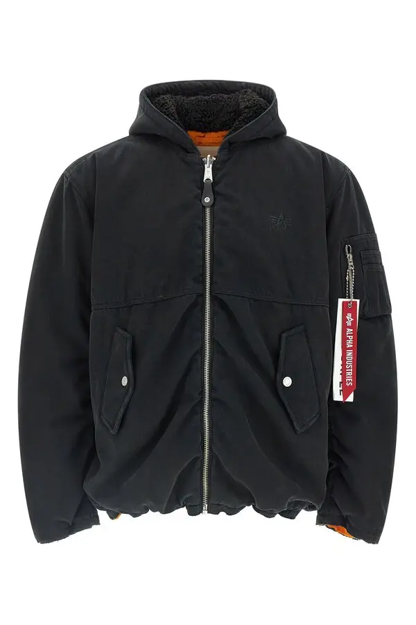 PURPLE BRAND Bomber Jacket 'alpha Industries X