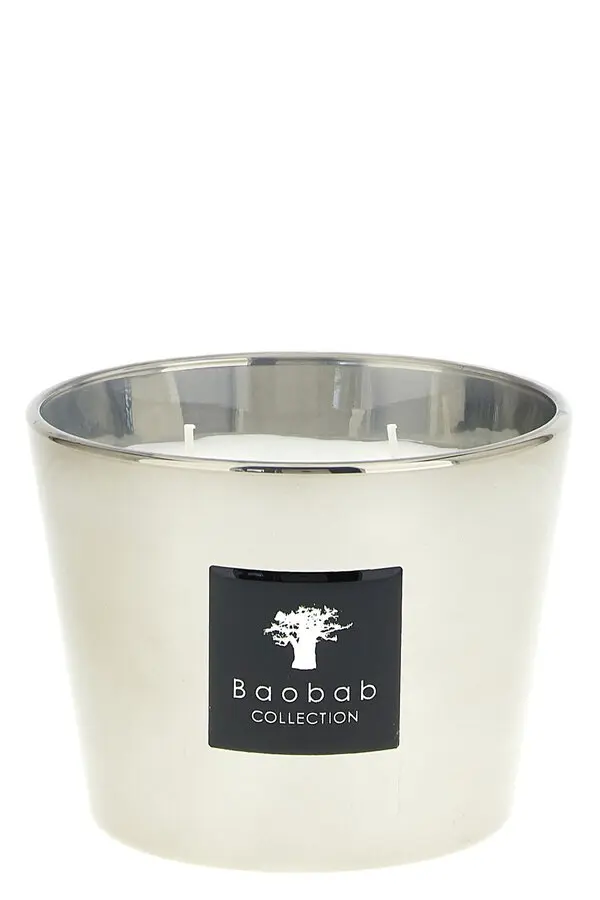 BAOBAB Platinum Max 10' Candle - Silver