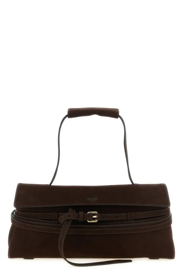 Moschino Tie Me' Shoulder Bag - Brown