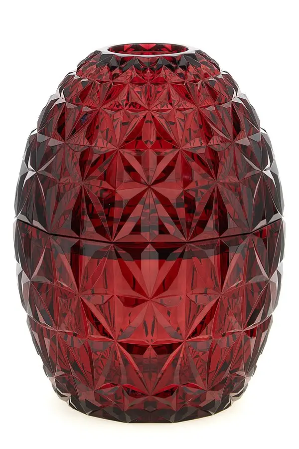 MARIO LUCA GIUSTI Faceted Pineapple Ice Bucket - Red