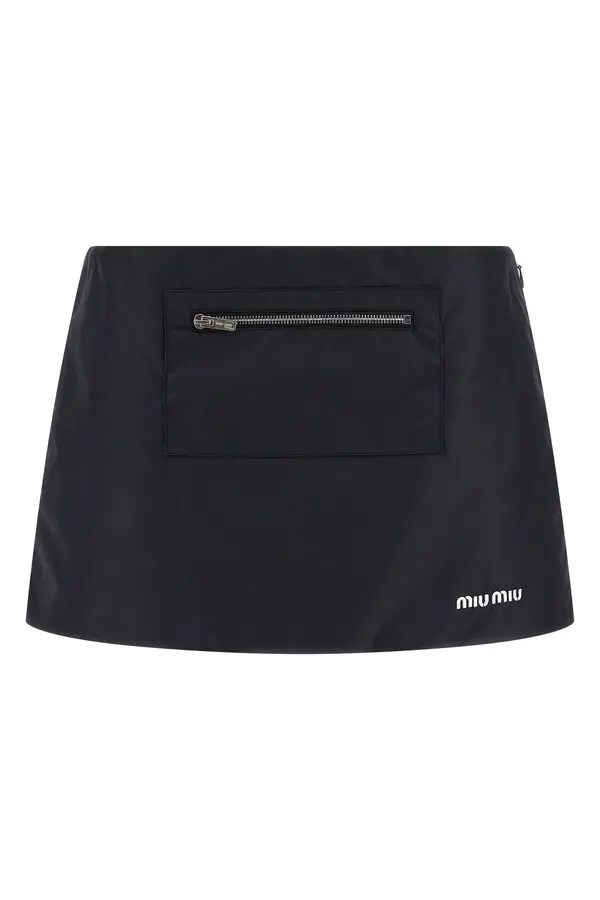 Miu Miu Gazar Tecnico Skirt