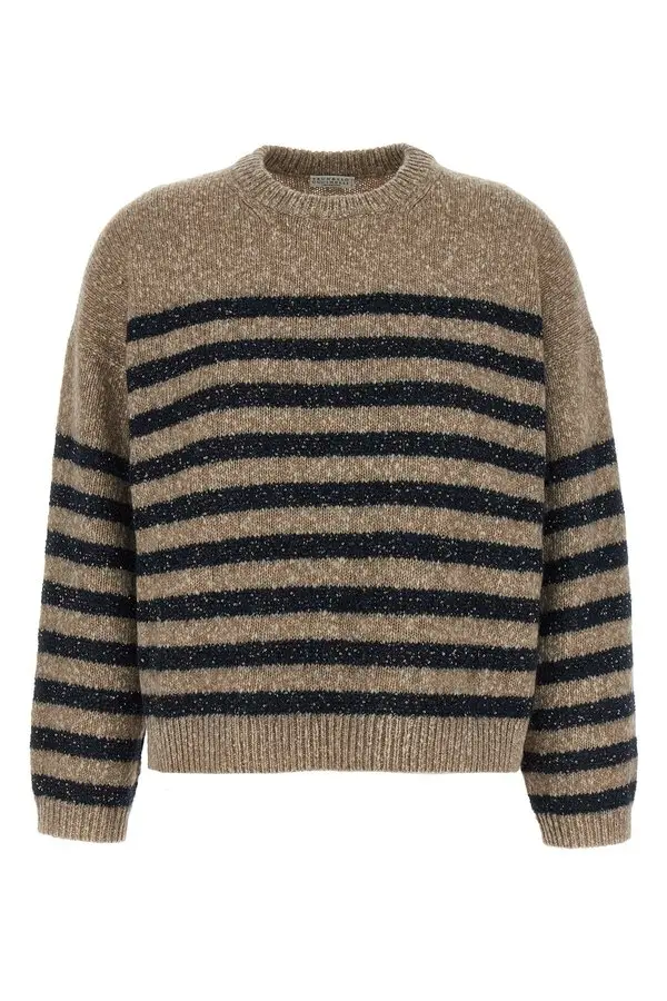 Brunello Cucinelli Dazzling Stripes' Sweater - Multi