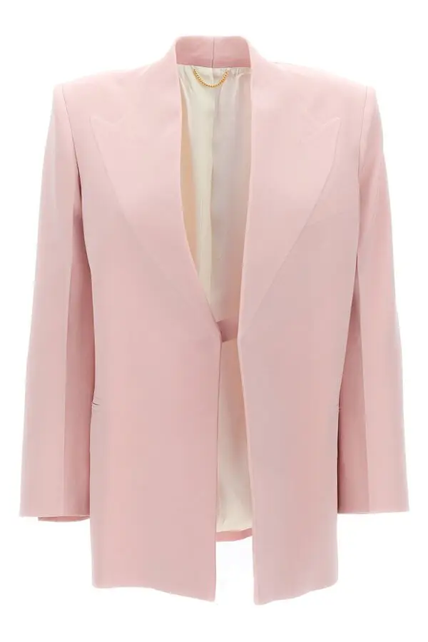Victoria Beckham Peak Lapel' Blazer - Pink
