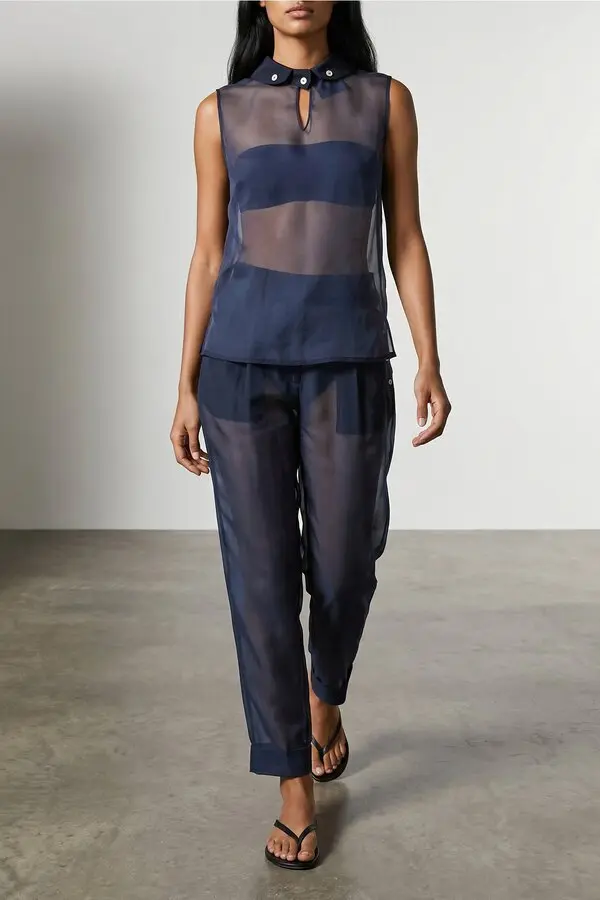 MAISON JEJIA Giulio" Silk Trousers