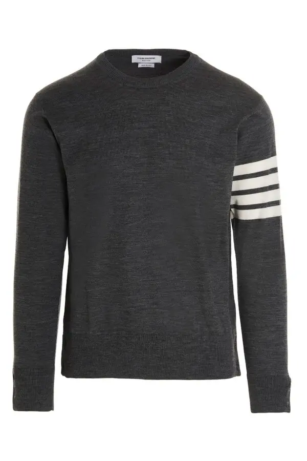 Thom Browne Pullover '4-bar - Gray