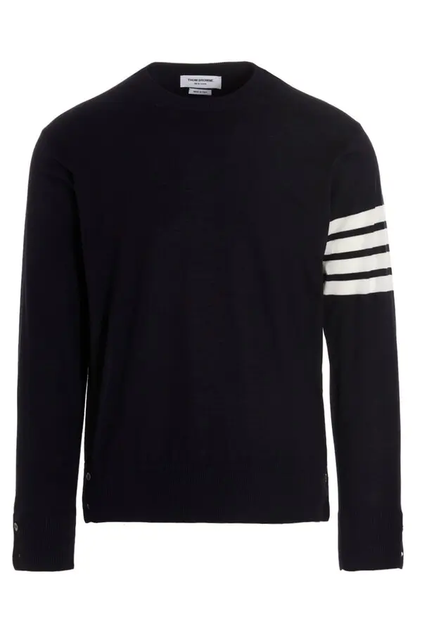 Thom Browne Pullover '4-bar - Blue