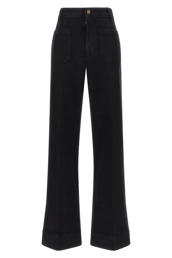 Victoria Beckham Alina' Jeans - Black