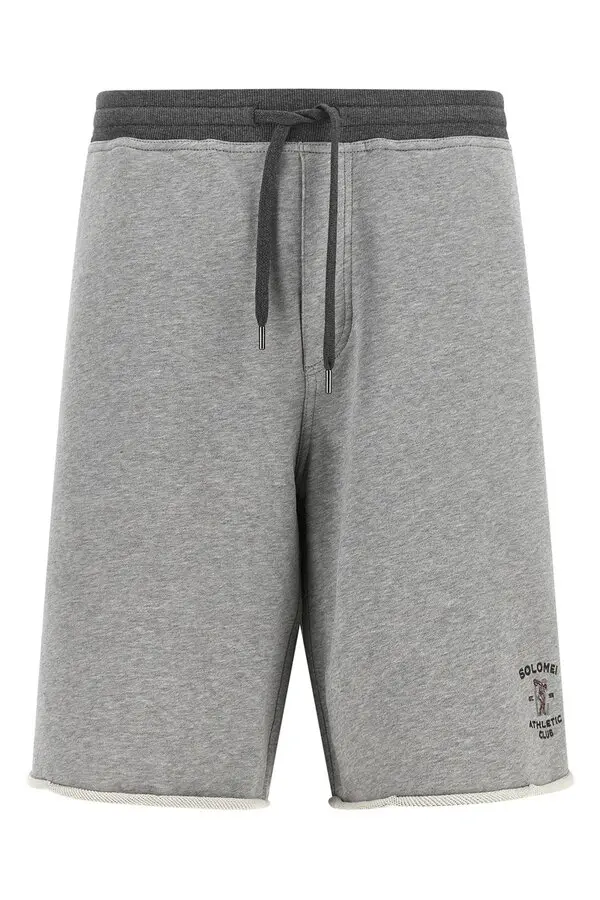 Brunello Cucinelli Solomei Athletic Club Bermuda Shorts - Gray