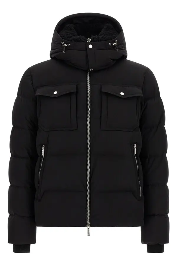 MOORER Bomber Jacket With Flap Pockets