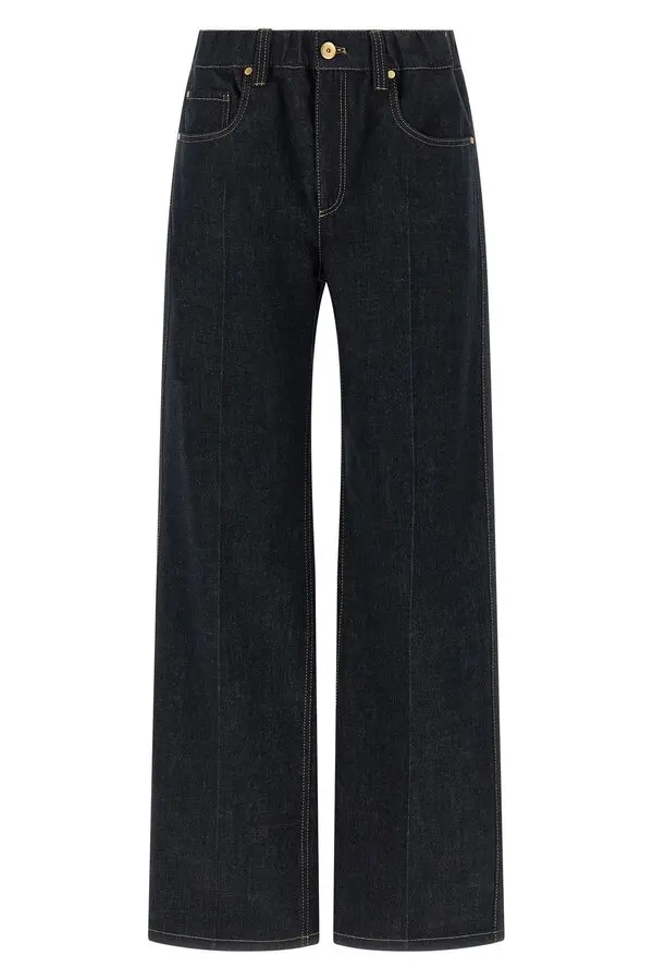 Brunello Cucinelli Jeans With Elasticated Waistband