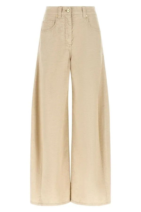 Brunello Cucinelli The Wide Barrel Trousers