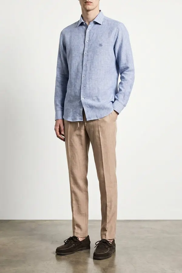 Etro Striped Linen Shirt