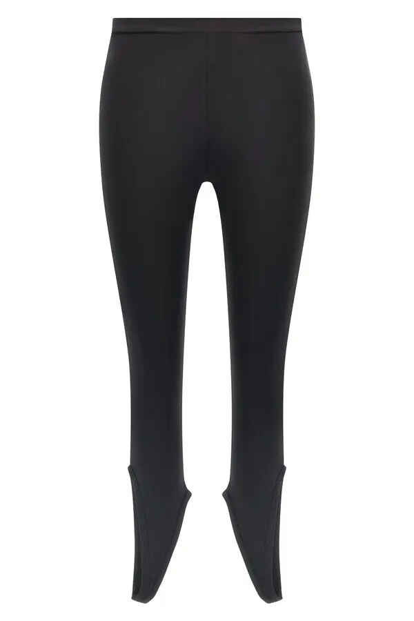 COURREGES Leggings 'reversed Tech Jersey Pants - Black