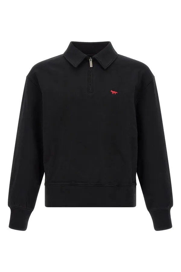 Maison Kitsuné Profile Fox Sweatshirt - Black