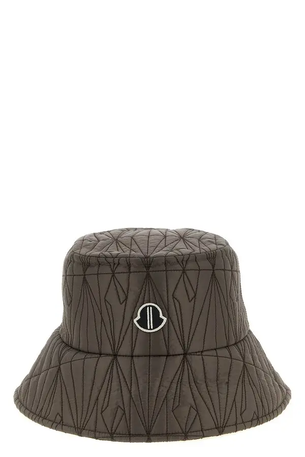 Rick Owens Hat 'bucket Hat Moncler - Brown