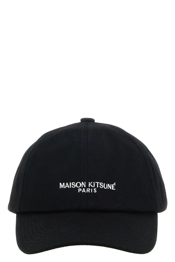 Maison Kitsuné Paris Hat - Black