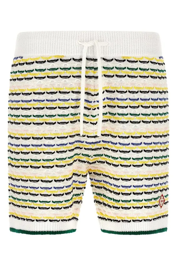 Casablanca Tuck Stitch' Bermuda Shorts