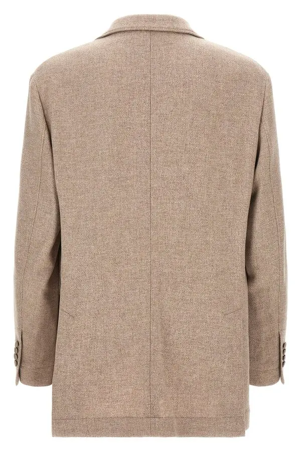 Brunello Cucinelli Cashmere Panama Blazer