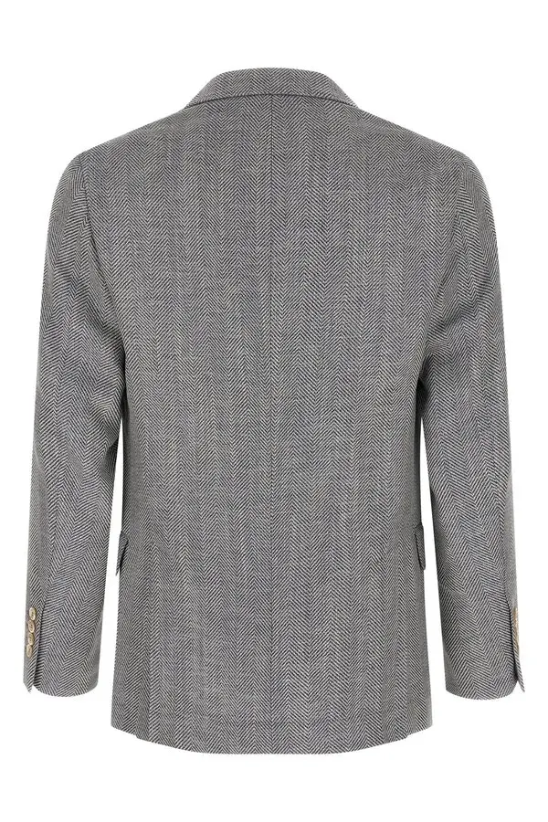 Brunello Cucinelli Deconstructed Single-breasted Blazer