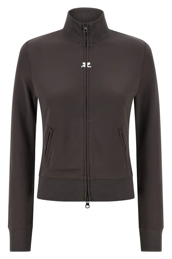 COURREGES Courrèges Track Jacket With Signature Logo Plaque