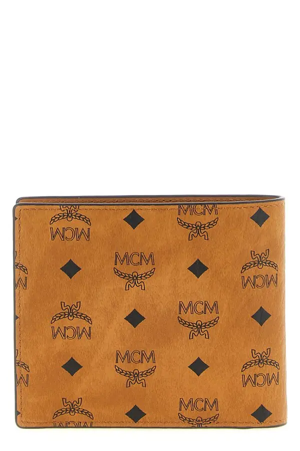 Mcm Visetos Pattern Bifold Wallet